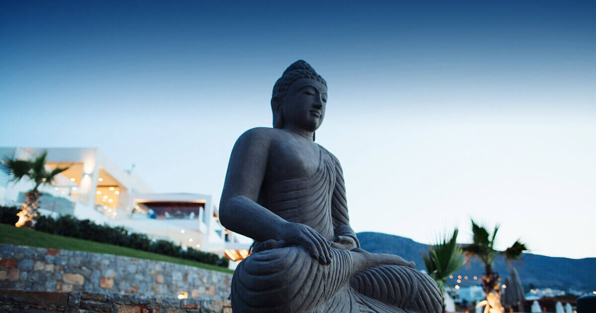 Buddha Bar Beach Crete in Abaton, by Buddha bar